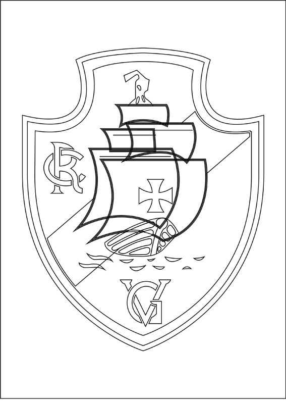 Vasco Da Gama Sketch Coloring Page